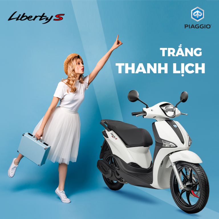 Giá Xe Piaggio Liberty S 125 ABS - Mua Xe Liberty Trả Góp