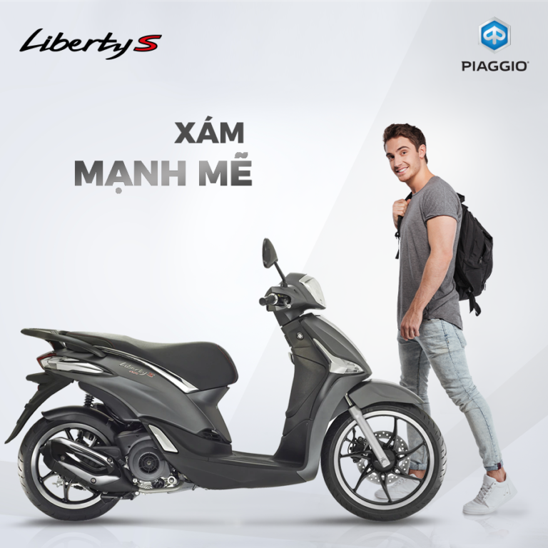 Giá Xe Piaggio Liberty S 125 ABS - Mua Xe Liberty Trả Góp